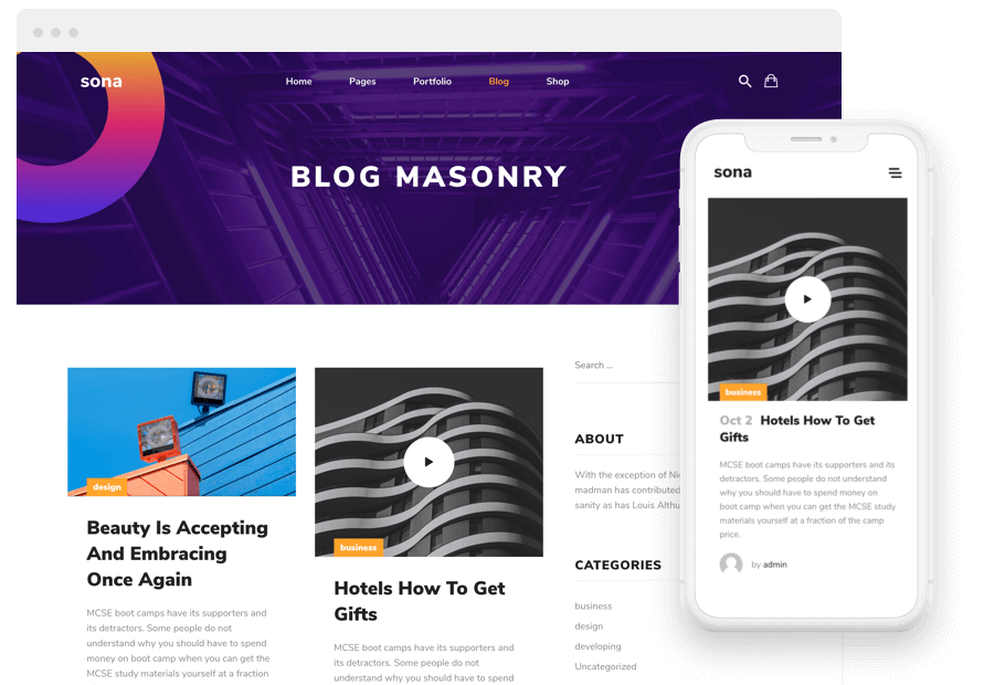 sona - MultiPurpose Creative Agency