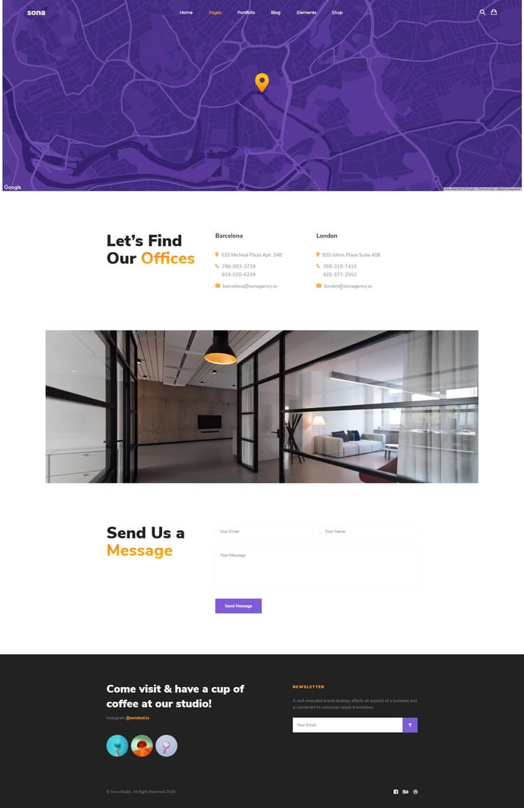 sona - MultiPurpose Creative Agency