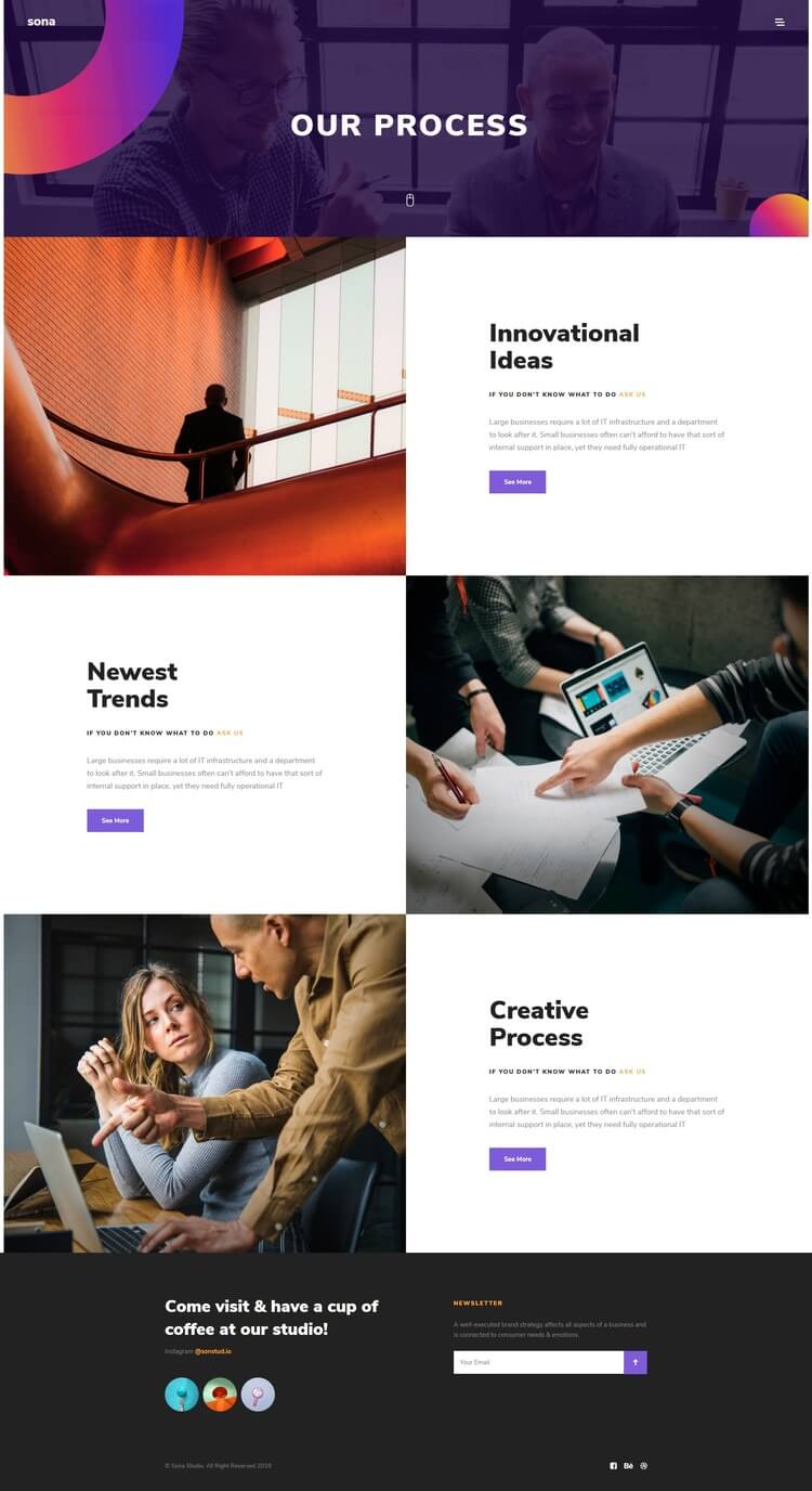 sona - MultiPurpose Creative Agency