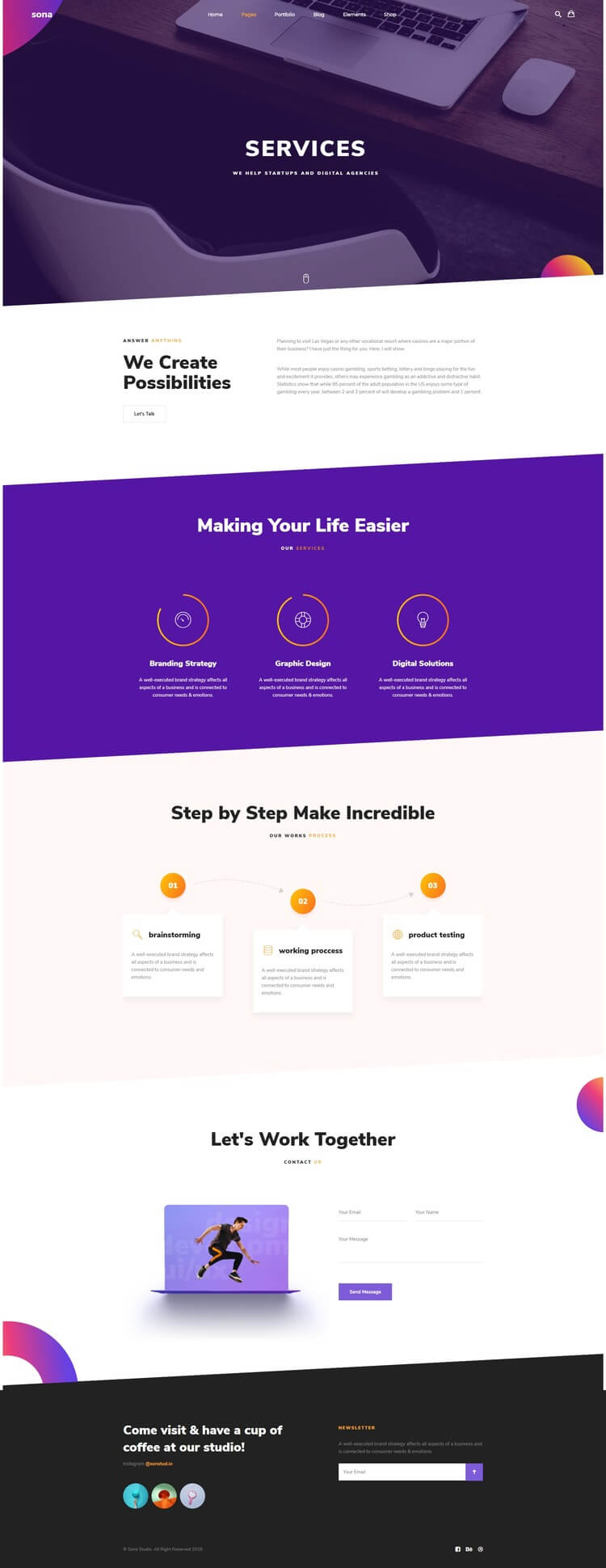 sona - MultiPurpose Creative Agency