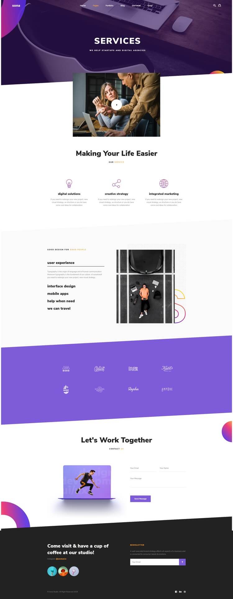 sona - MultiPurpose Creative Agency