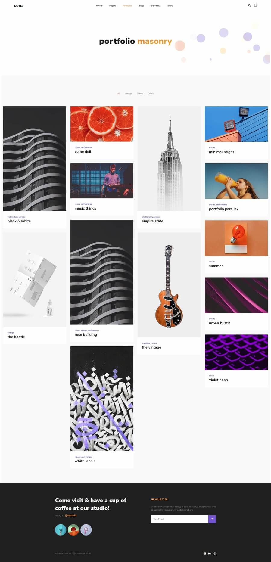 sona - MultiPurpose Creative Agency