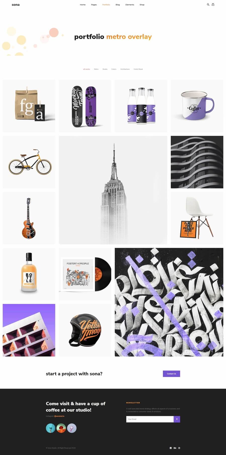 sona - MultiPurpose Creative Agency