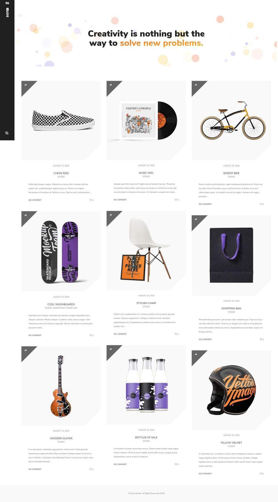 sona - MultiPurpose Creative Agency