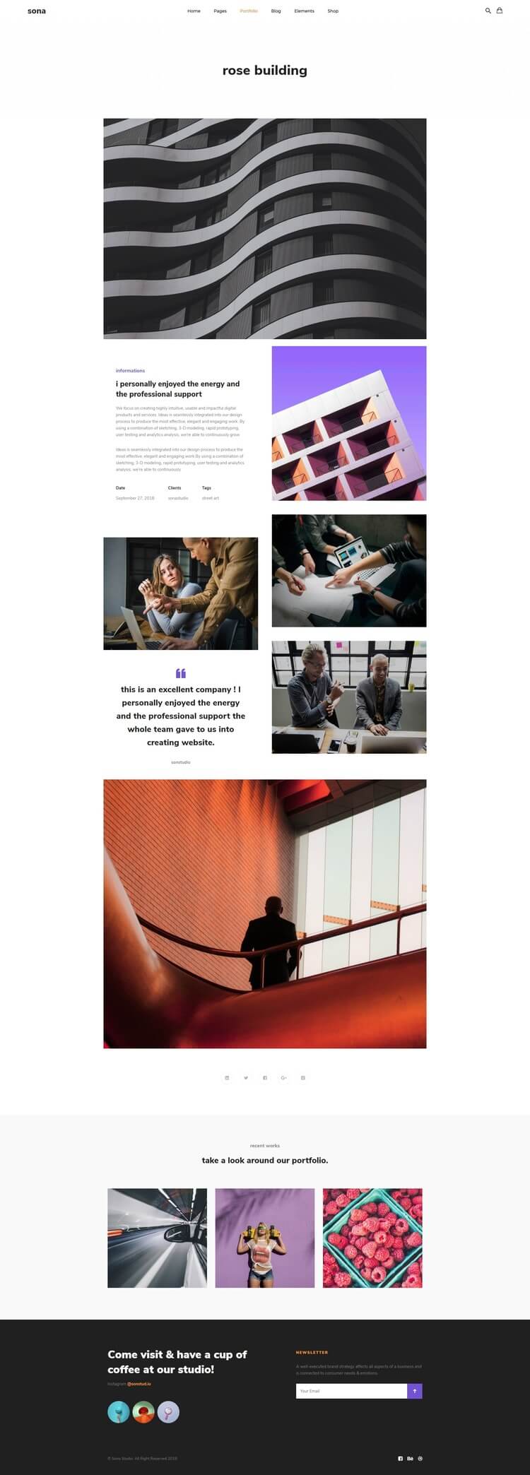 sona - MultiPurpose Creative Agency