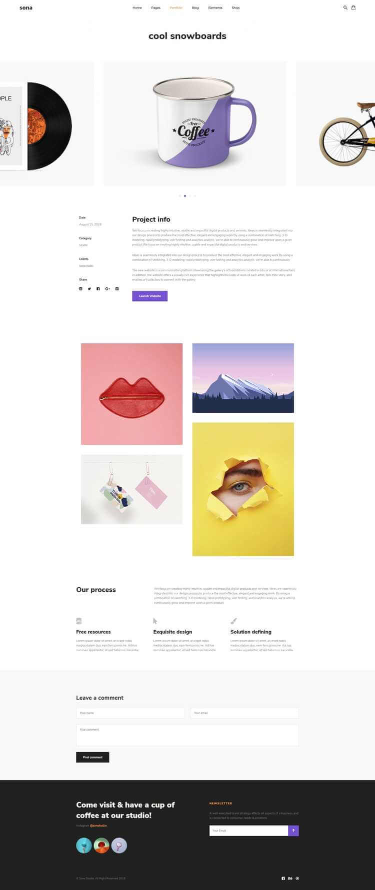 sona - MultiPurpose Creative Agency